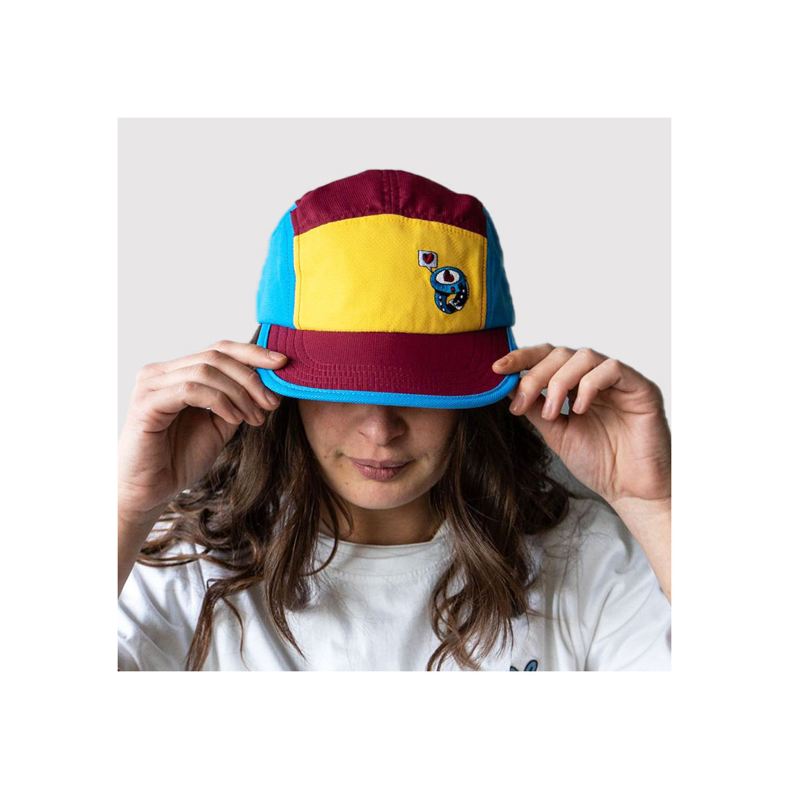Casquette 5 panel DBDB Retro Bordeaux